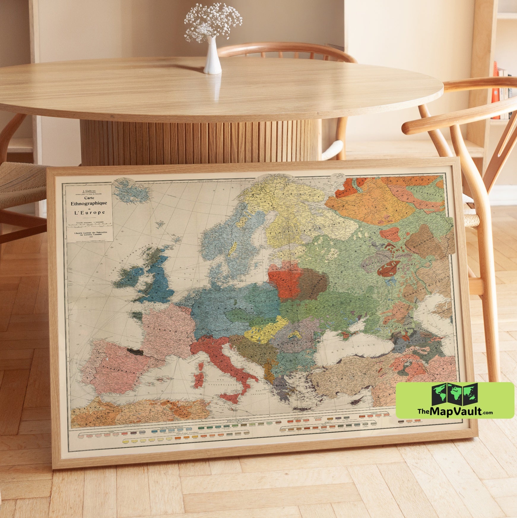 Swiss Ethnographic Map of Europe (1918) | WWI Historical Cartography ...